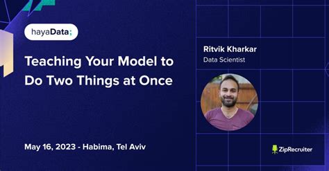 We Are Excited To Announce Ritvik Kharkar Will Be Speaking At The Hayadata Conference For The