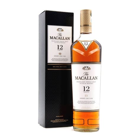 The Macallan 12 Year Old Sherry Oak Cask Single Malt Whisky — Orologium