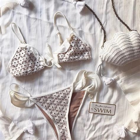 Bikini Swimsuit Bathing Suit For Women Swimwear 2017 Flower Lace Beach Wear Sexy Thong Swimwear