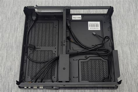 The Interior Of The Fractal Design Node The Fractal Design Node Case Review Mini ITX