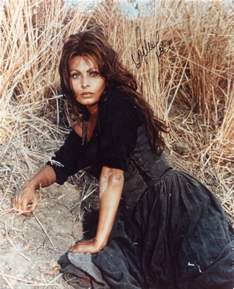 Young Sophia Loren In Color
