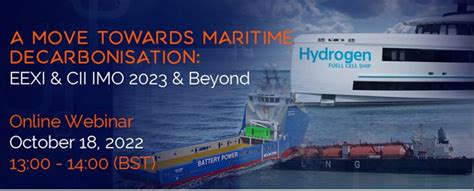 A Move Towards Maritime Decarbonisation Eexi And Cii Imo 2023 And Beyond