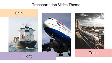 Transportation Google Slides Themes And PowerPoint Templates