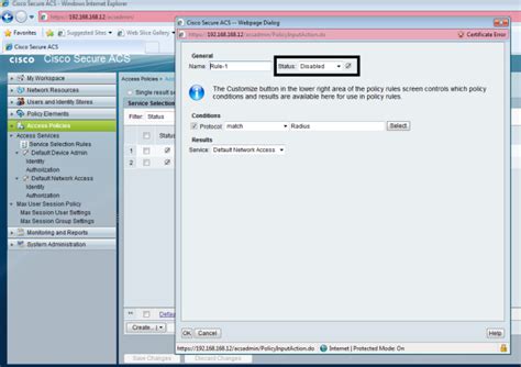 Cisco Acs 5 X Use Case Authenticating Enable Access Against Aaa Server Popravak