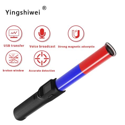 Electrochemical Fuel Cell Sensor Red And Blue Warning Light Continuous Detection Alcohol