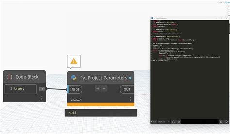 Get Projectparameters With Python Revit Dynamo