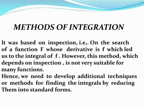 PPT Indefinite Integrals PowerPoint Presentation Free Download ID