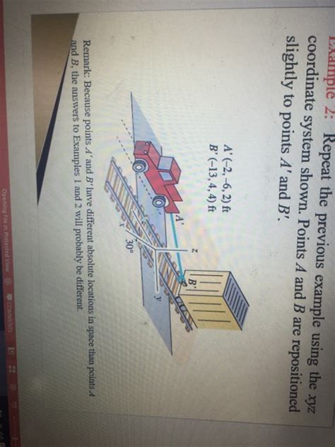 Repeat The Previous Example Using The Xyz Coordinate Chegg