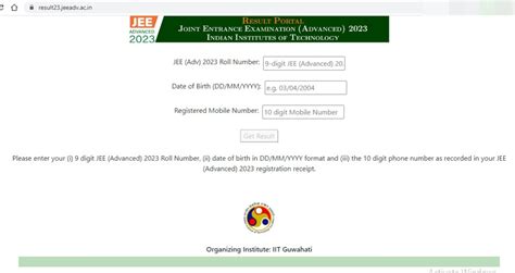 JEE Advanced Result 2023 OUT Live IIT JEE Results At Jeeadv Ac In Score Card Toppers Cut