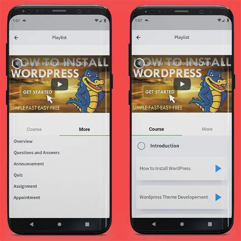 eclass lms mobile app flutter android and ios by media city codecanyon