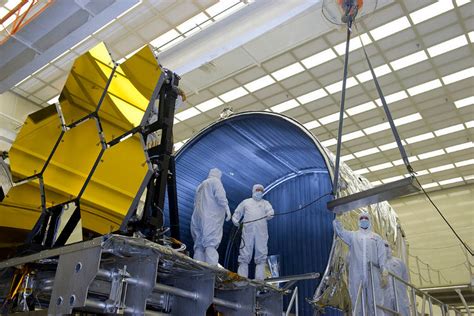 Jwst Mirrors Complete Tests In Protective Shrouds Softpedia