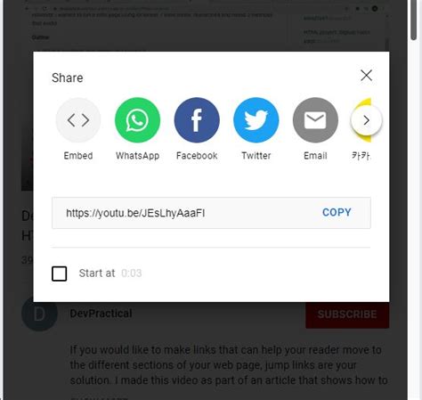 How To Add Youtube Video In HTML DevPractical