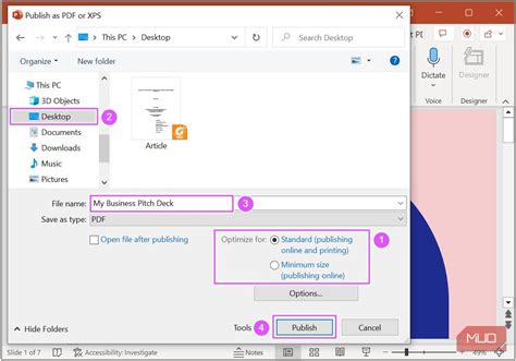 How To Convert A PowerPoint Presentation PPT To PDF A Complete Step By Step Guide
