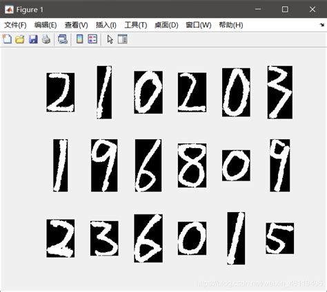 Matlab手写数字识别matlab 图像处理 截取 手写数字部分 Csdn博客