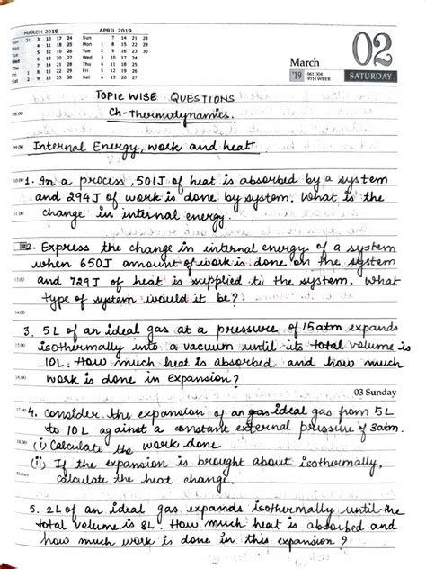 Thermodynamics Question Pdf Thermodynamics Physical Chemistry