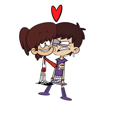 Lynn Loud Gives Luna Loud A Hug By Aaronmitchell05 On Deviantart