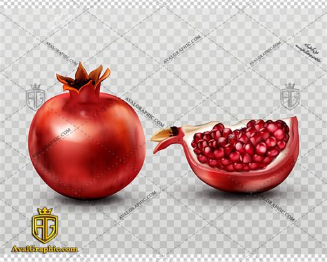 وکتور انار و آب میوه