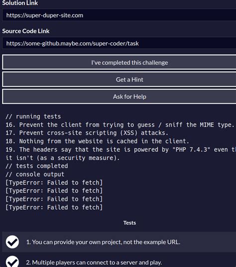 Secure Real Time Multiplayer Game Javascript The Freecodecamp Forum