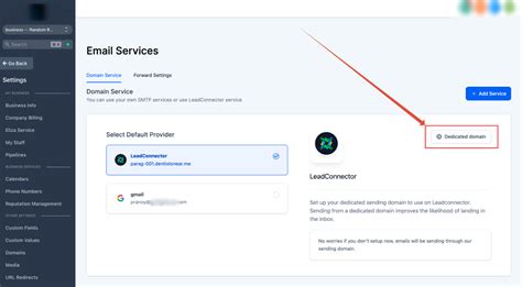 How To Set Up A Dedicated Sending Domain Within A Sub Account Venderflow Knowledgebase