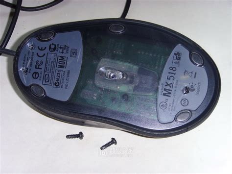 罗技（logitech）鼠标mx518微动开关的处理 拆机乐园 数码之家
