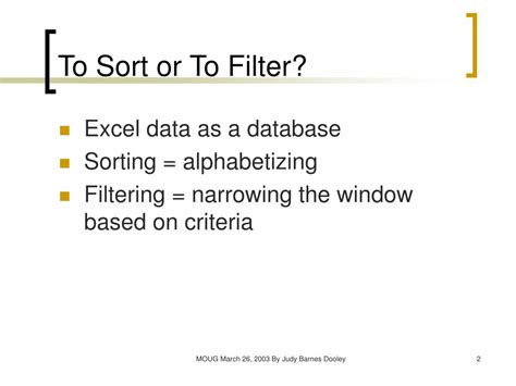 ppt excel sorting and filtering data powerpoint presentation free download id 5781547
