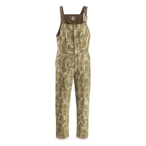 Guide Gear Insulated Hunting Bibs Mossy Oak Bottomland Original Large