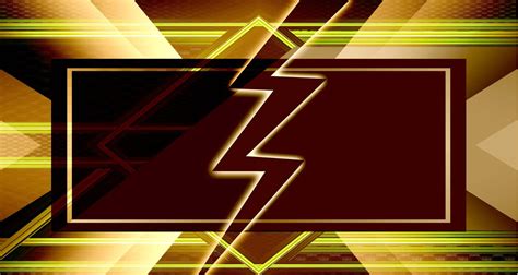 Download A Golden Background With A Lightning Bolt