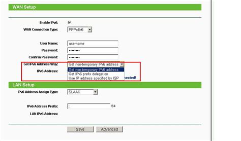 IPv6 Connection Home Network Community