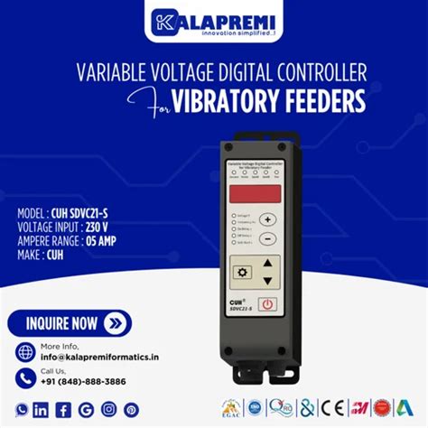 Ac Vibratory Feeder Controller Cuh Sdvc21 S For Industrial At ₹ 4299