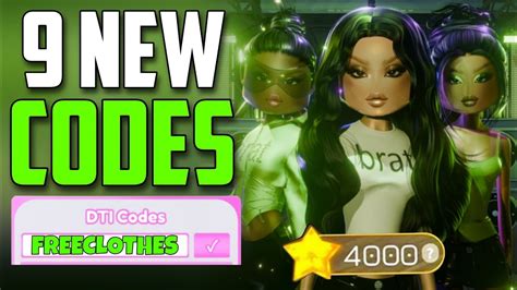 New All Working Brat Update Dti Codes For Dress To Impress In 2024 Roblox Dress To Impress