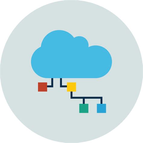 Cloud Computing Generic Circular Icon