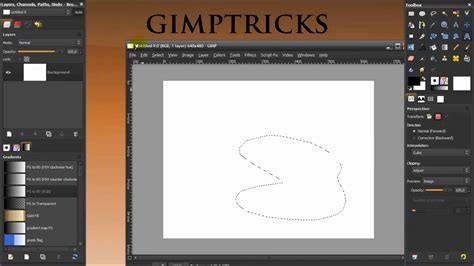 Gimp Tutorial The Transformation Tools Youtube