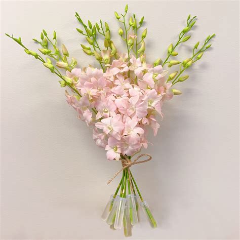 White And Pink Orchid Bouquet