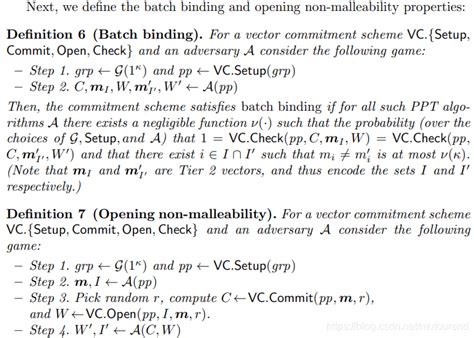 vector commitment csdn博客