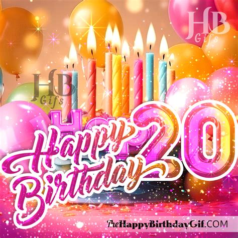 Happy 20th Birthday  The Happy Birthday S