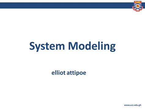 Lesson 4 System Modeling Pdf Computing Technology And Computing