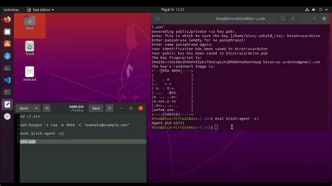 Creat Ssh Key In Ubuntu To Access Github Via Ssh Youtube