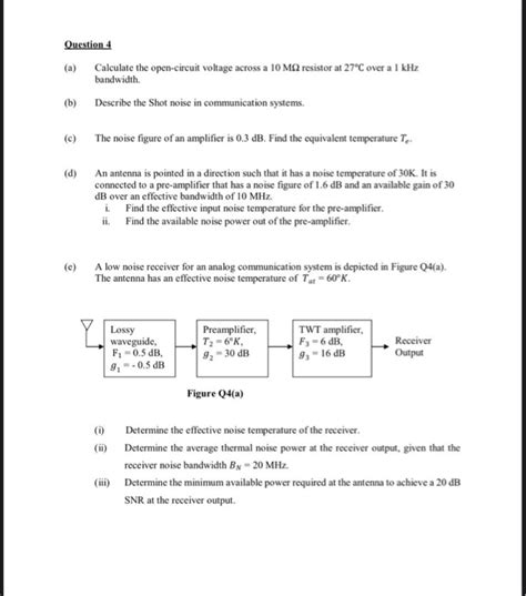 Solved Question 1 A Consider A Frequency Modulated Fm