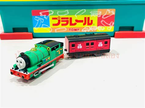 ขายแล้ว เพอร์ซี่พ่วงมีเสียง บ้านรถไฟโทมัสของเล่นมือสอง
