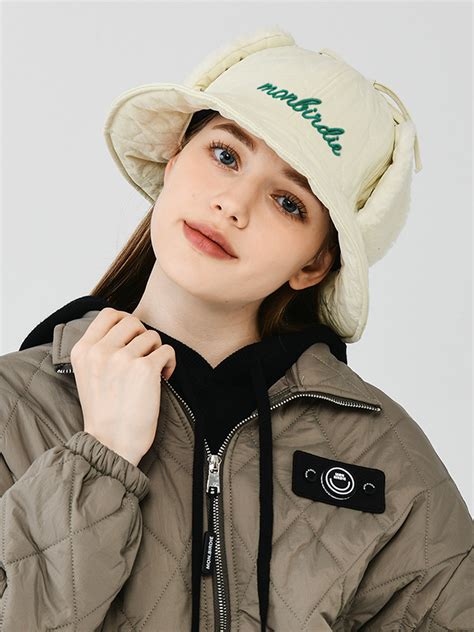 귀마개 패딩 버킷햇 Ivory Eternal Journey