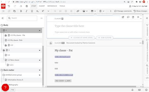 Manage Numbered Paragraphs Iso Helpdesk Knowledge Base