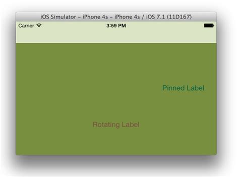 Autolayout Uiview Not Resizing When Rotated With A Cgaffinetransform