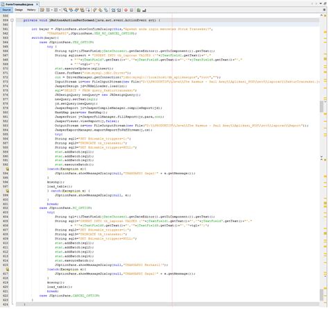 CRUD Transaksi Dan Report Java Report Dengan Mysql Teknotif
