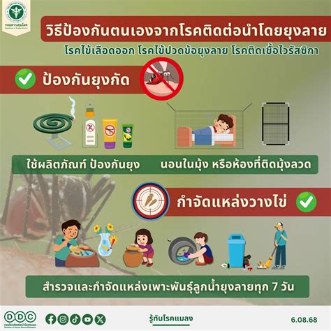 เทศบาลตำบลจันดี 🚨 เตือน ช่วงนี้พบการระบาดของโรคติดต่อนำโดยยุงลาย ทั้ง โรคไข้เลือดออก ไข้ปวด