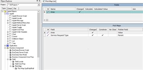 How To Disable Constrained Pick Map Conditionally In Siebel