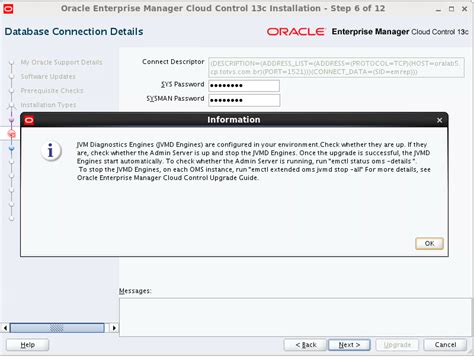 Oracle Enterprise Manager Cloud Control 13 2 Upgrade Oracle Brasil