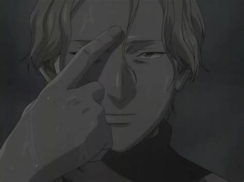 Johan Liebert Forehead Anime Monsters Anime Anime Shows