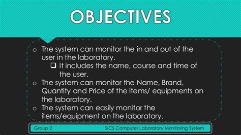 sics computer laboratory monitoring system