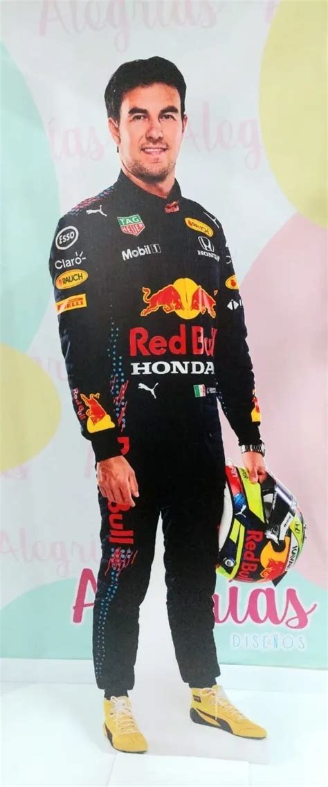 Checo Perez Tamano Real 170cm De Alto Mebuscar México