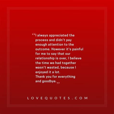 Our Relationship Is Over Love Quotes